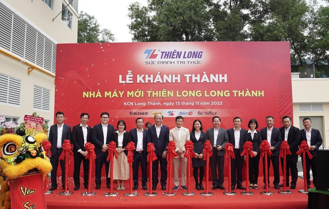 Tập đoàn Thiên Long: Khánh thành nhà máy tại Long Thành và khai trương ...