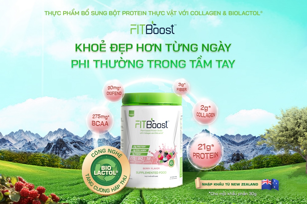 Chăm sóc sức khỏe từ bên trong cùng FITBoost - Tạp chí Kinh tế Sài Gòn
